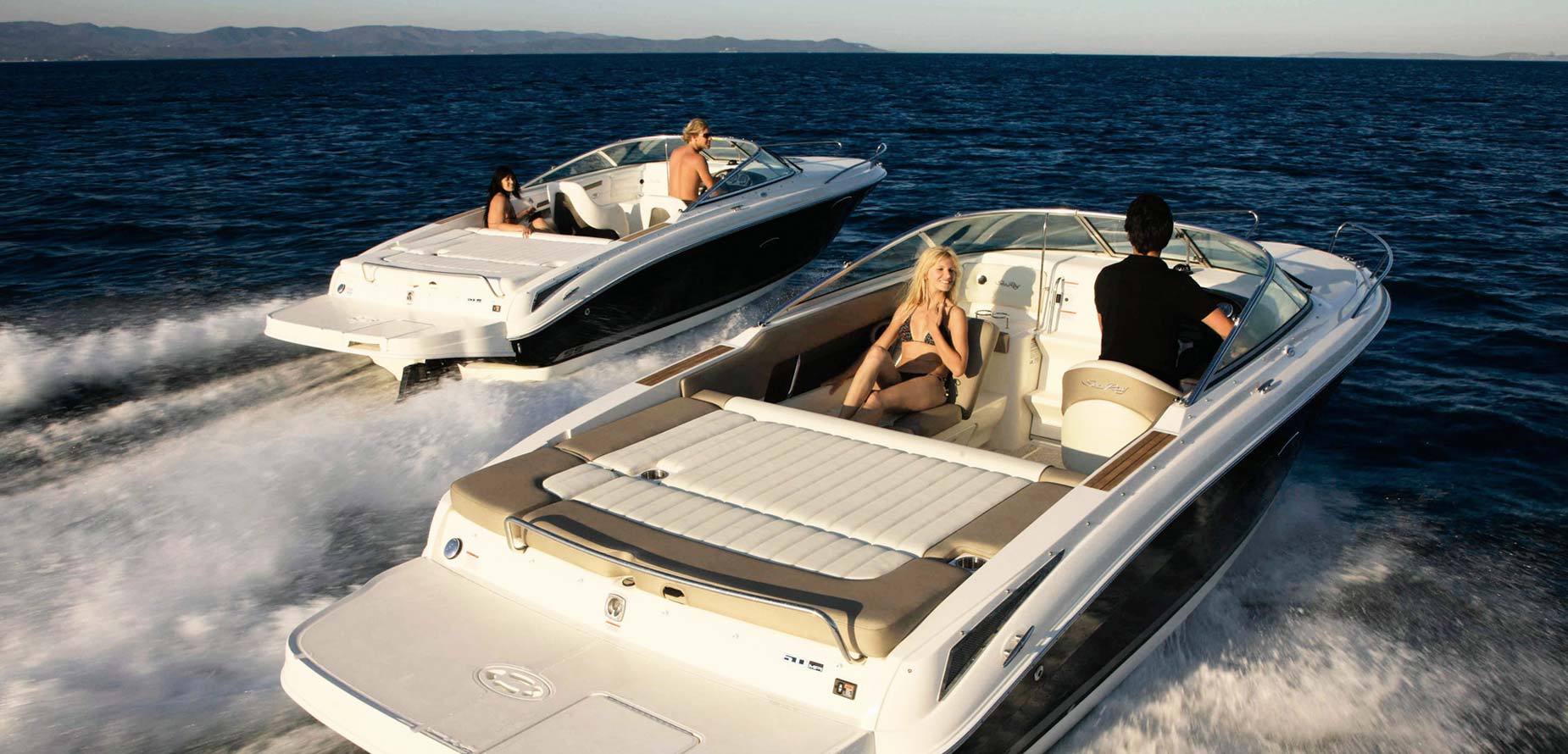 Sea Ray SPX Serie - Modellübersicht hier bei SeaRay Berlin